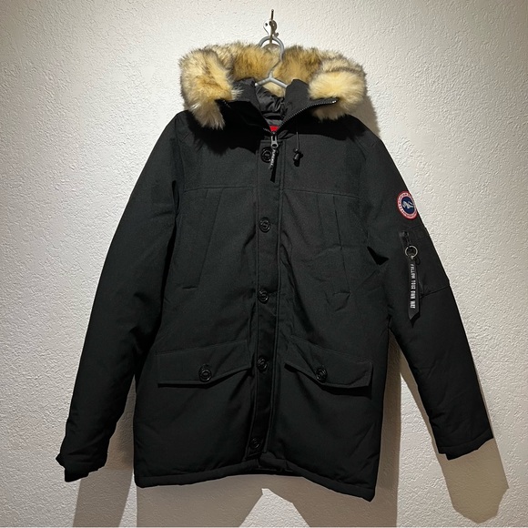Puremsx | Jackets & Coats | Puremsx Mens Mountain Parka Coat L Large ...